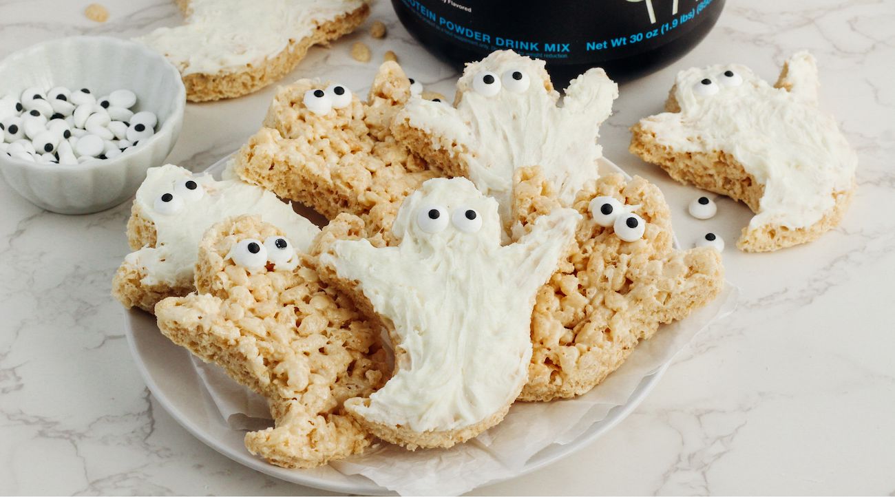 High Protein Halloween Rice Krispie Treats – Canada PEScience