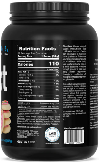 Select Protein - Protein You'll Crave | Whey & Casein Blend – Canada ...