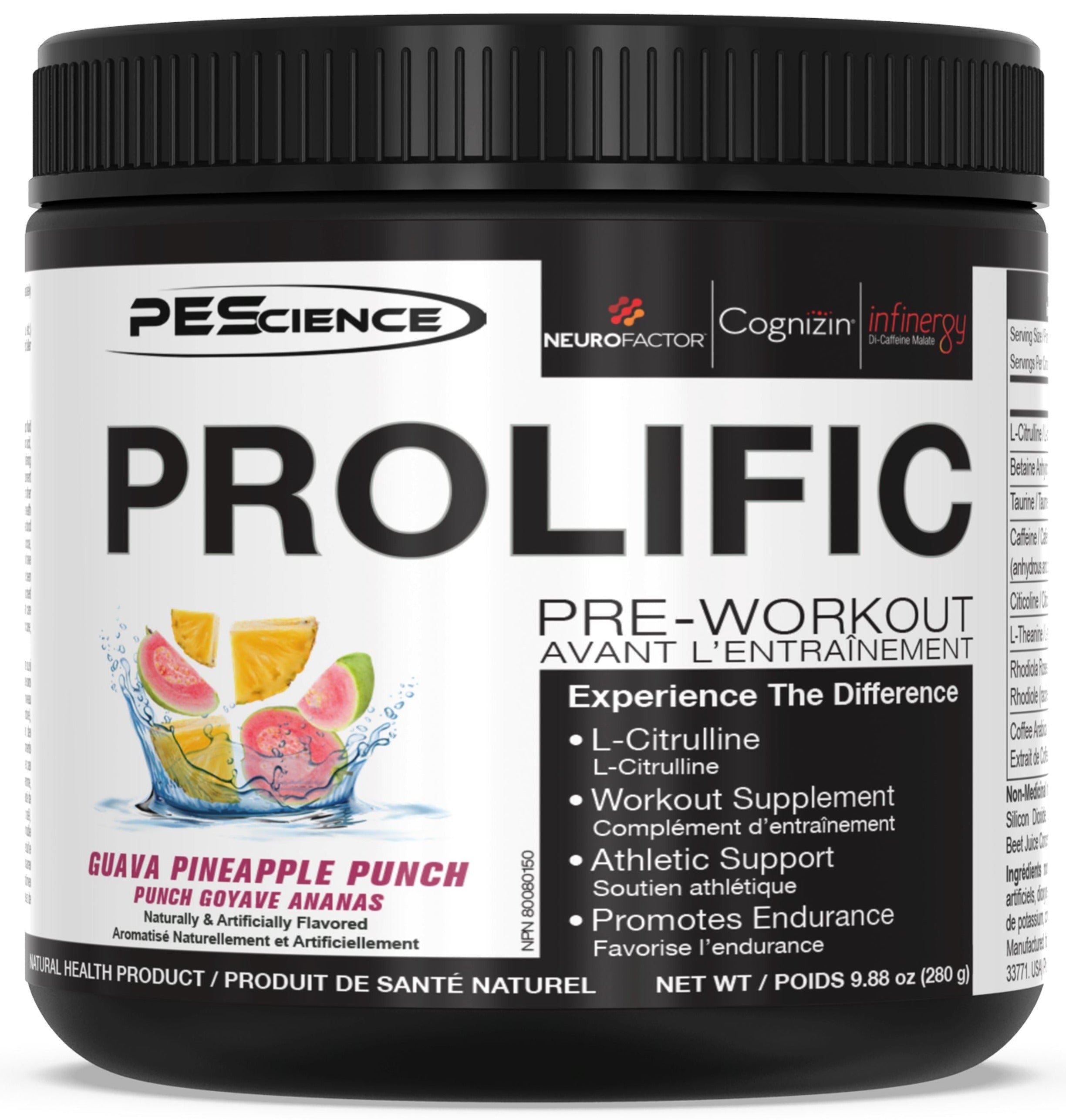 Prolific Pre-Workout | Energy, Pump, Performance, Focus – Canada PEScience